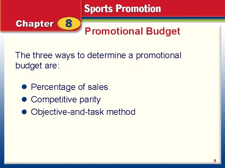 Planning the Promotion Advertising and Sales Promotion Public