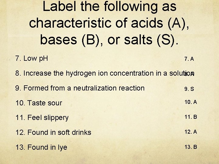 Chapter 3 Quiz Review Chemical Compounds Label the