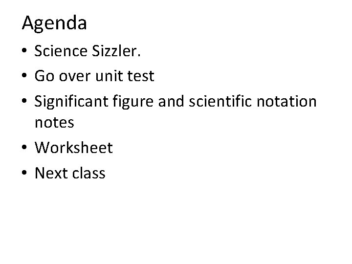 Science 10 Aim What are significant figures and
