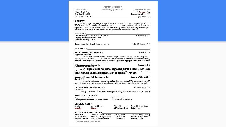 Austin Darling Mechanical Engineering Major Leadership Studies Minor