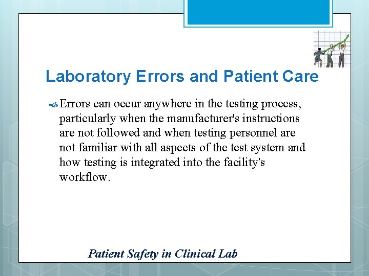 Laboratory accreditation Impact on Patient Care Health System