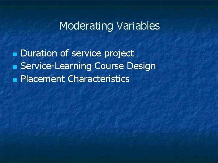 A Collaborative Approach to Assessing the Impacts of