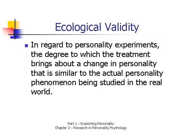 Part 1 Chapter 2 Vocabulary These flashcards have