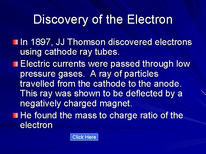 Chapter 3 Atoms The Building Blocks of Matter