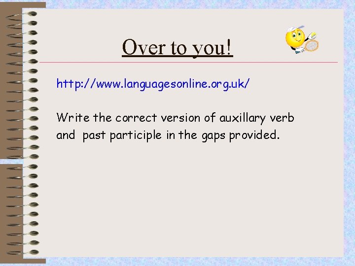 Edexcel Rot Perfect Tense regular using haben verbs