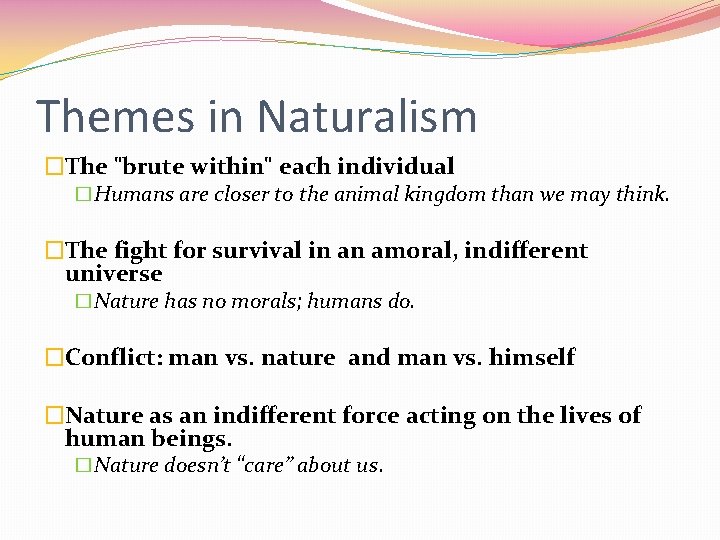 From Realism to Naturalism Late 19 th Century