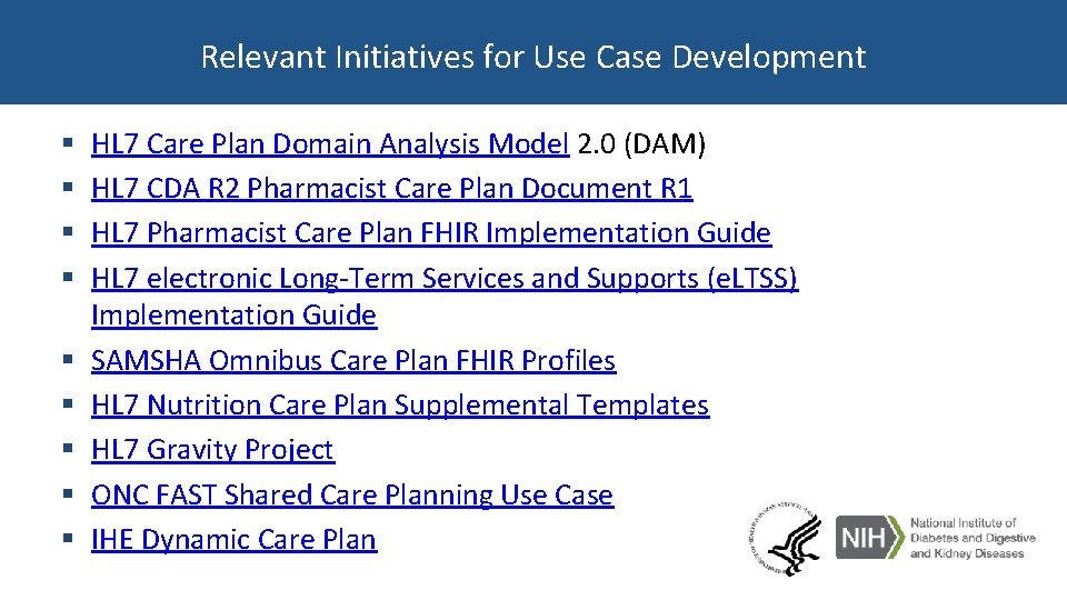 Multiple Chronic Conditions MCC electronic Care Plan Project