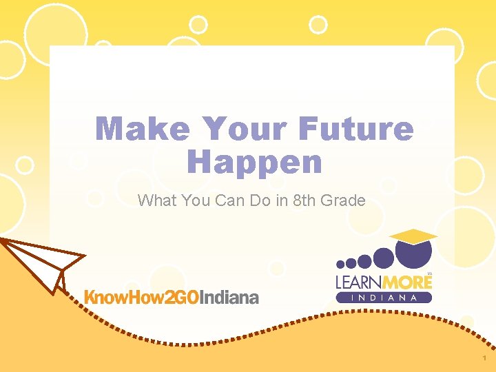 Make Your Future Happen What You Can Do