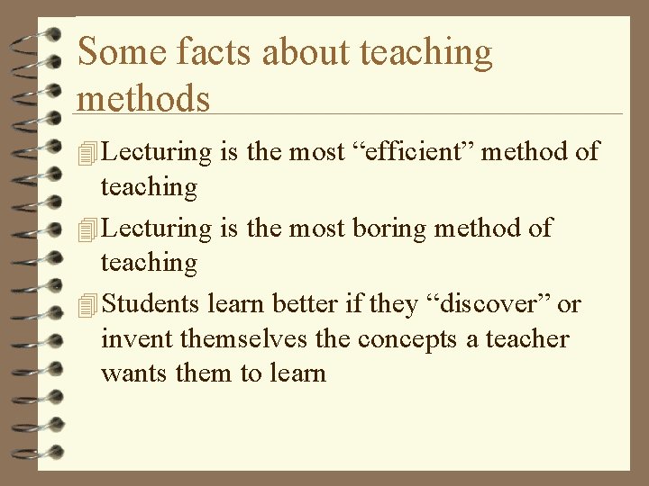 A guide to teaching content using TOC Danilo