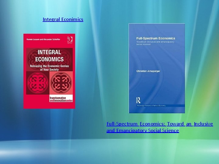 VISION INTEGRAL UNA NUEVA VISIN DE LA REALIDAD