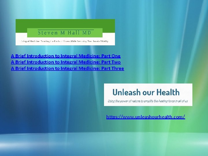 VISION INTEGRAL UNA NUEVA VISIN DE LA REALIDAD