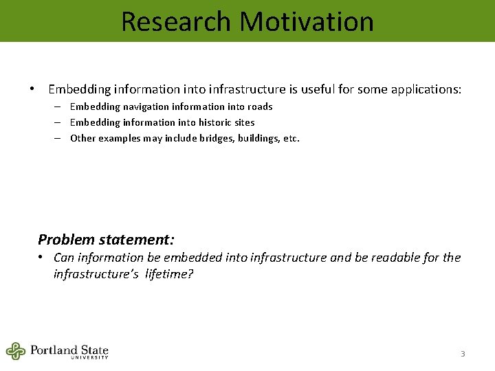 Wireless Barcodes for Tagging Infrastructure Farnoosh Moshir Suresh