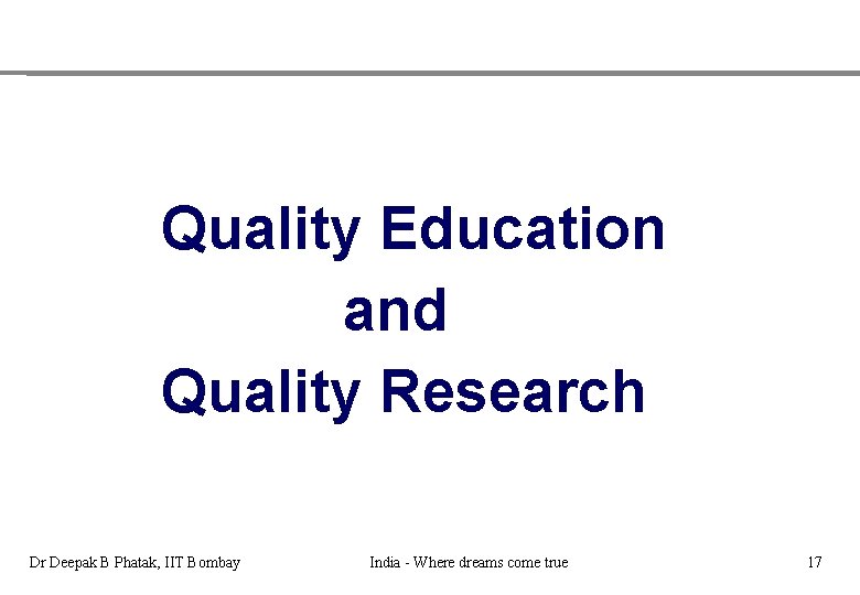 Building India where dreams come true Journey to