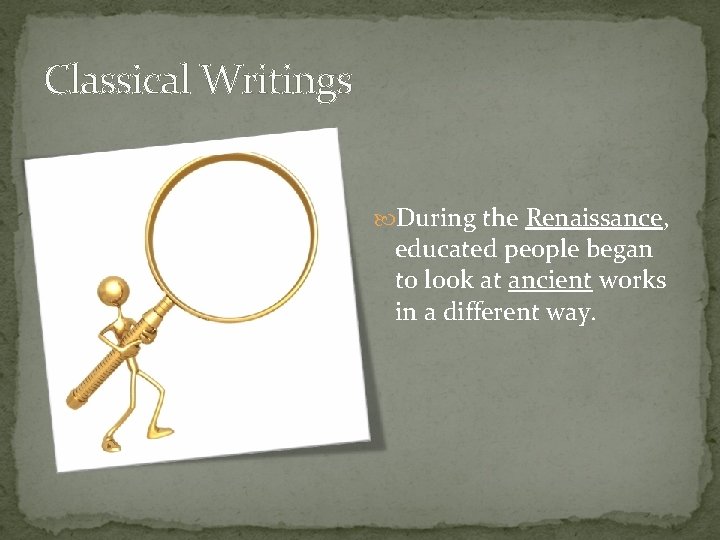 Chapter 3 The Humanist Approach Worldview Inquiry In