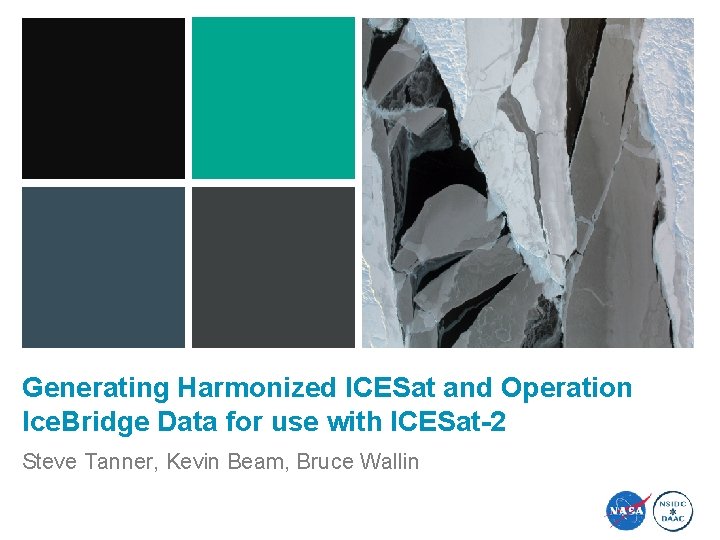 Generating Harmonized ICESat and Operation Ice Bridge Data