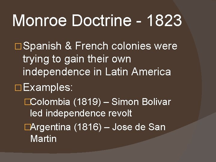 5 The Lost Hero JAMES MONROE Convention Line