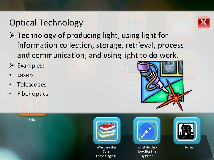 Mechanical Structural Electrical Optical Thermal Materials Electronic Bio