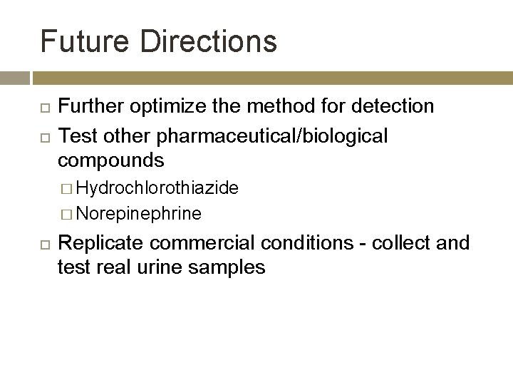 ELECTROANALYTICAL DETECTION OF PROPRANOLOL USING FLOW INJECTION ANALYSIS