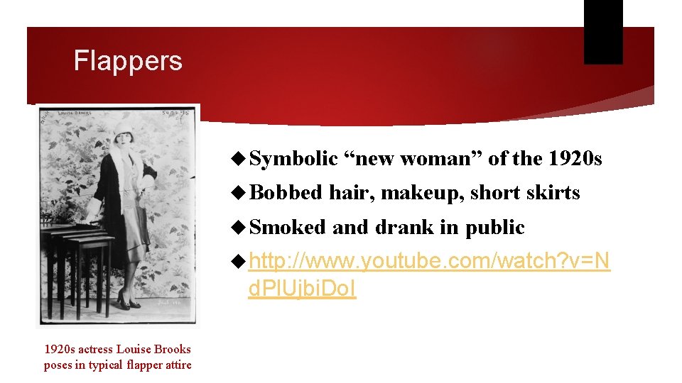 1920 s Culture Feminism in the 1920 s