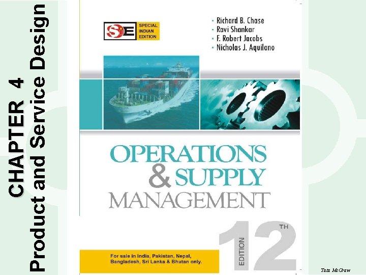 CHAPTER 4 Product and Service Design Tata Mc