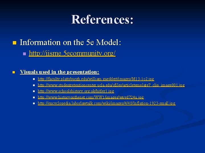 The 5 e Instructional Model A Constructivist Approach