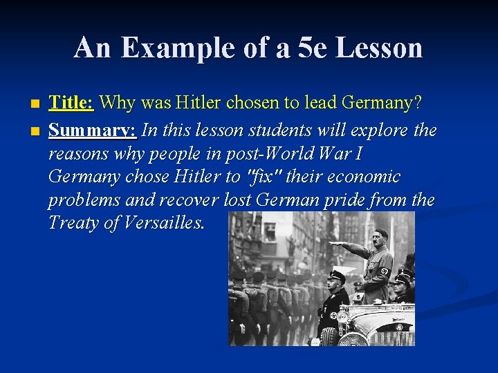 The 5 e Instructional Model A Constructivist Approach