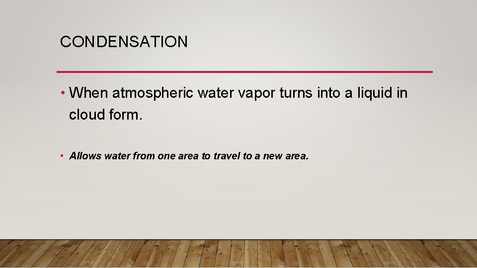 MATTER CYCLES NITROGEN CARBON AND WATER WATER CYCLE