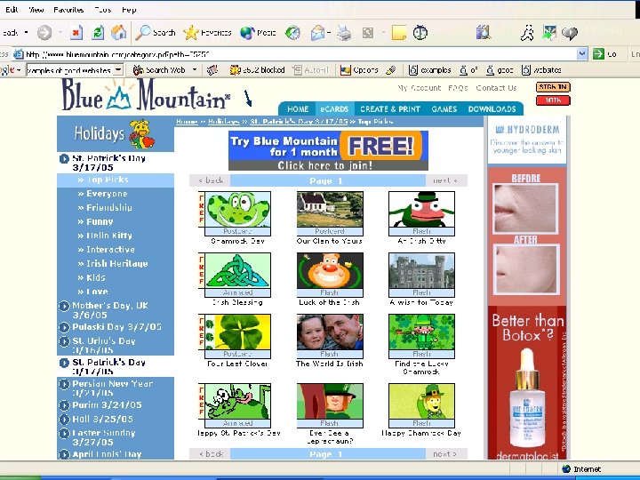 Website Effectiveness Group B Casey Caudill Josh Hauserman