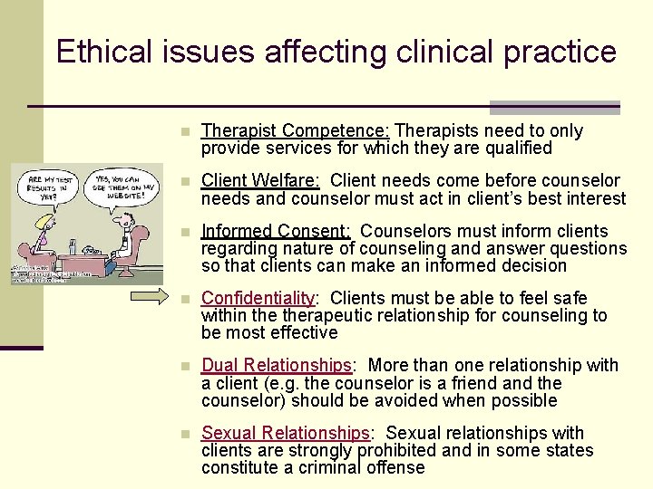 Ethics in Psychotherapy Obligatory directives and idealistic virtues