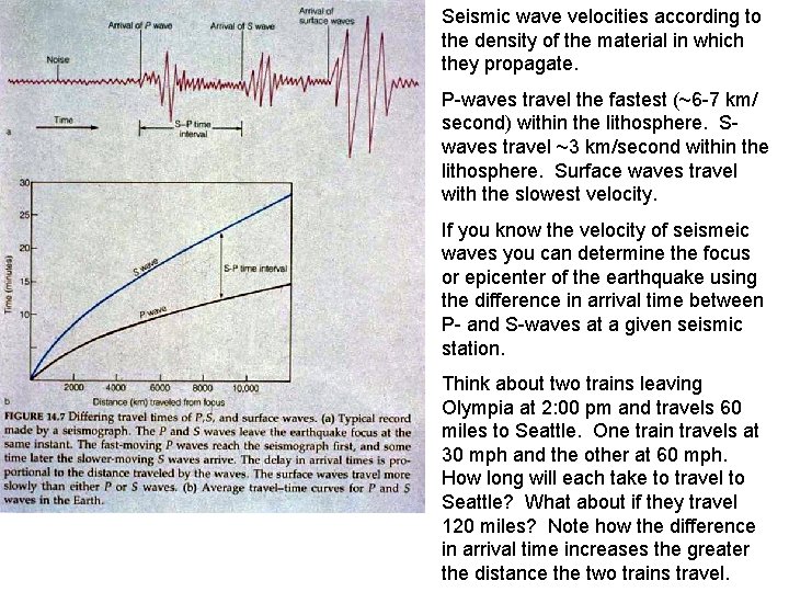 Lecture on Earthquakes result from Seismic Waves www