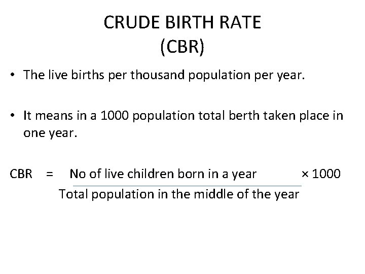 UNIT 2 Chapter 2 THE WORLD POPULATION DISTRIBUTION