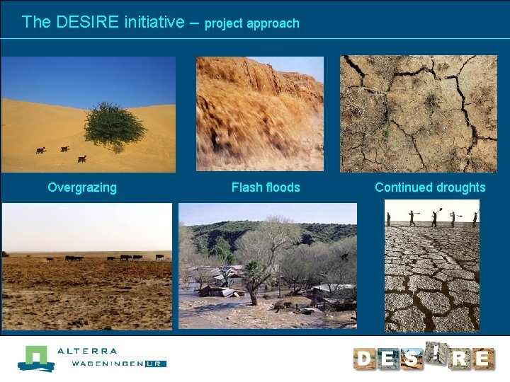DESIRE Desertification mitigation and remediation of land a