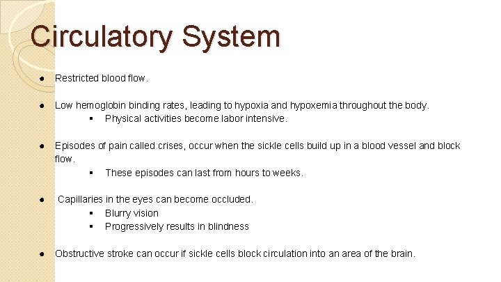 Sickle Cell Anemia Dylan Ciolek Dan Geitz Mark