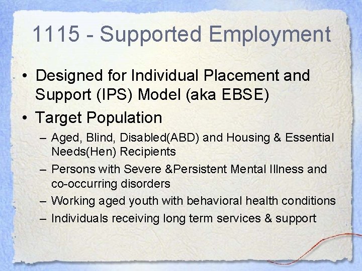 Leveraging State Resources to Help People with Disabilities