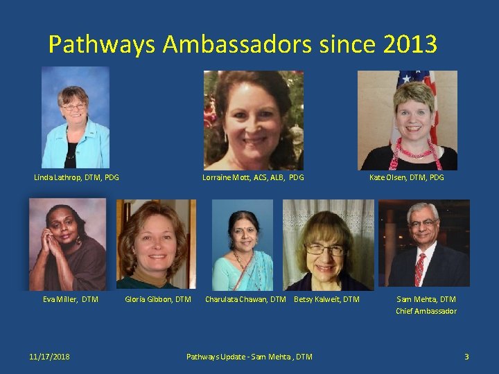 Pathways November 17 2018 Recognizing Honoring Pathways Ambassadors