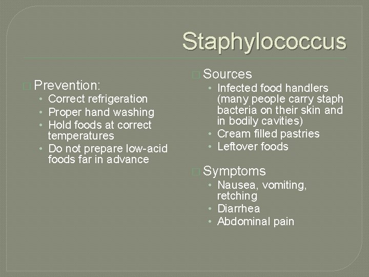 Kitchen Safety Sanitation Basics Emergencies Miss Mc Manus