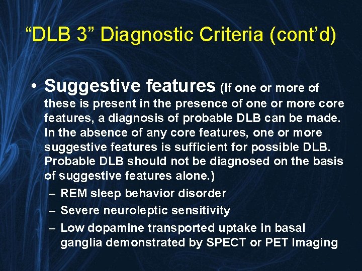 Lewy Bodies and Dementia John E Duda M