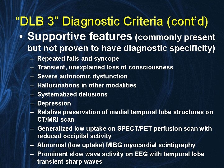 Lewy Bodies and Dementia John E Duda M