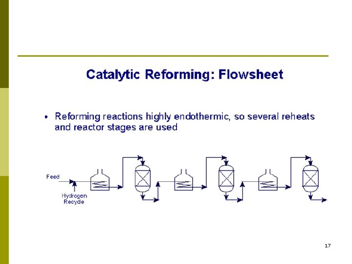 Chapter Eight Gasoline Manufacturing Processes Catalytic Reforming ...