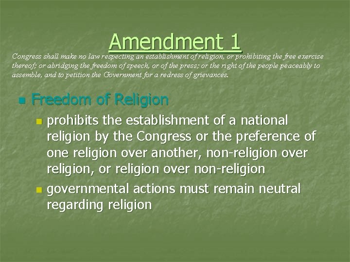 Bill of Rights Amendment 1 http upload wikimedia