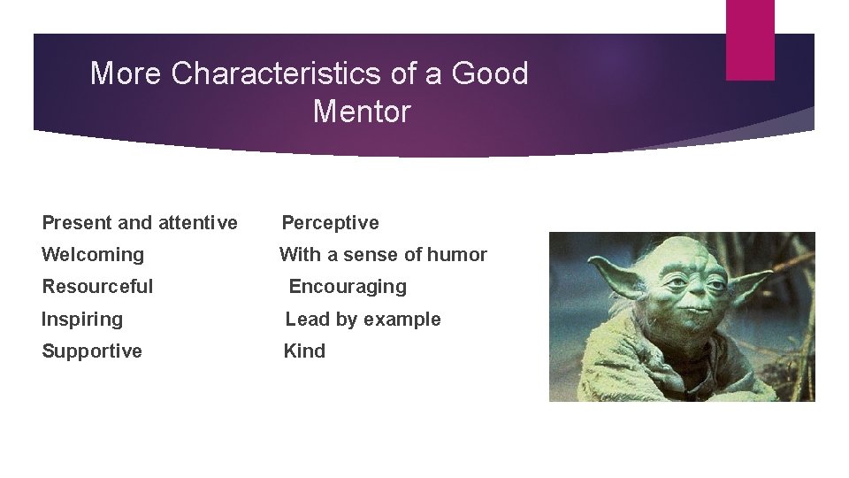 Types of Mentoring REV DEAN BUCALOS AND MARK