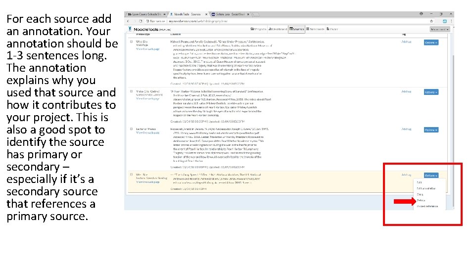 History Fair 2019 Annotated Bibliography Rough Draft due