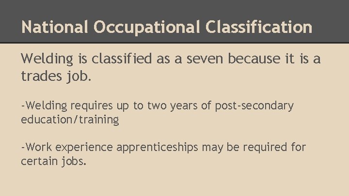 Career Welder By Lillian Noland Change I understand