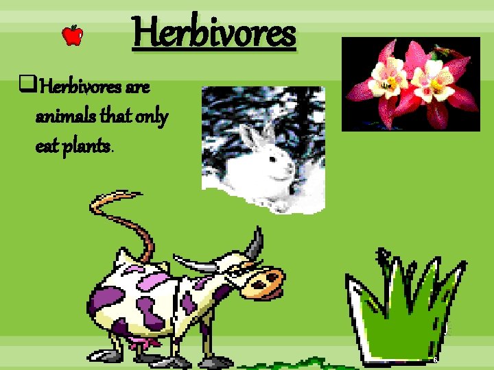 FOOD CHAINS Predator Sees movement By Jennifer Richardson