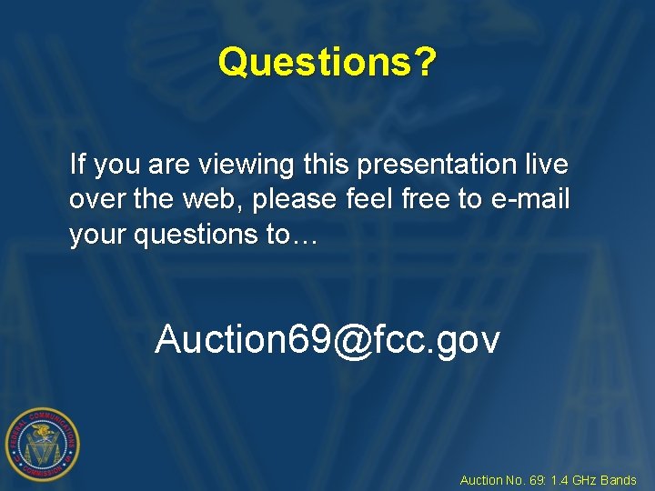 Spectrum Auction Process and Integrated Spectrum Auction System