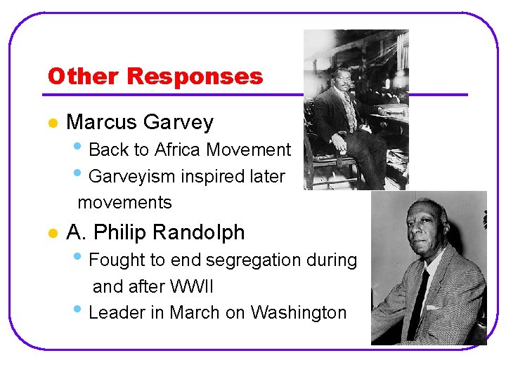 African Americans and the Progressive Movement Post Civil