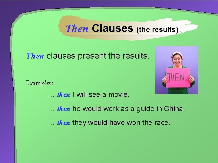 rd 3 Conditional Developed by Ivan Seneviratne If