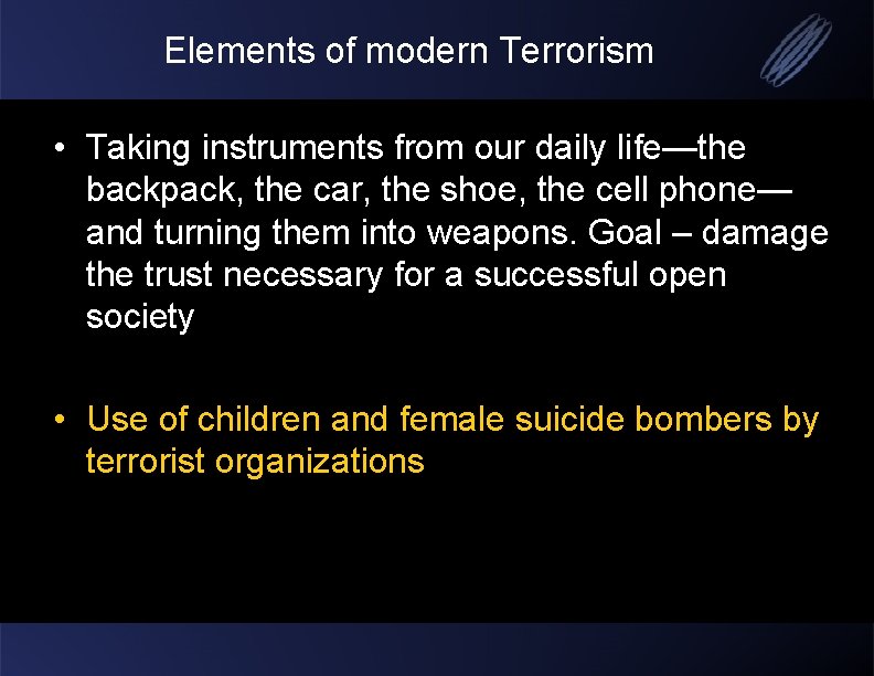 Terrorism in Todays World Definition History Root Causes