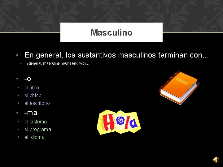 El gnero y el nmero de los sustantivos