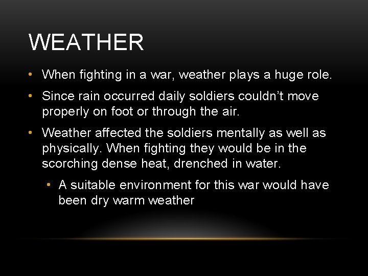 HARDSHIPS FACED BY AMERICAN SOLDIERS DURING THE VIETNAM